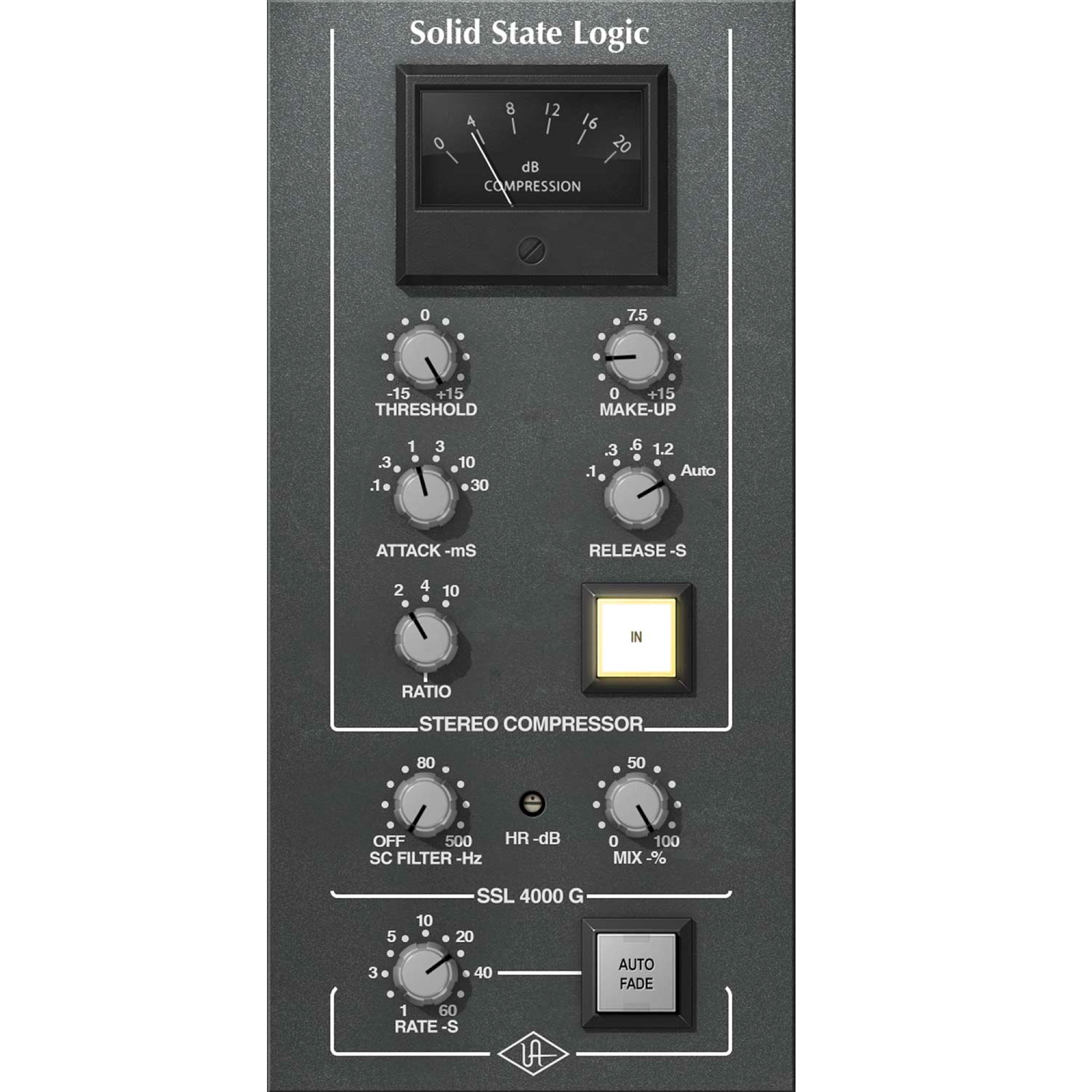 UAD Software SSL 4000 G Bus Compressor - GEARLOUNGE