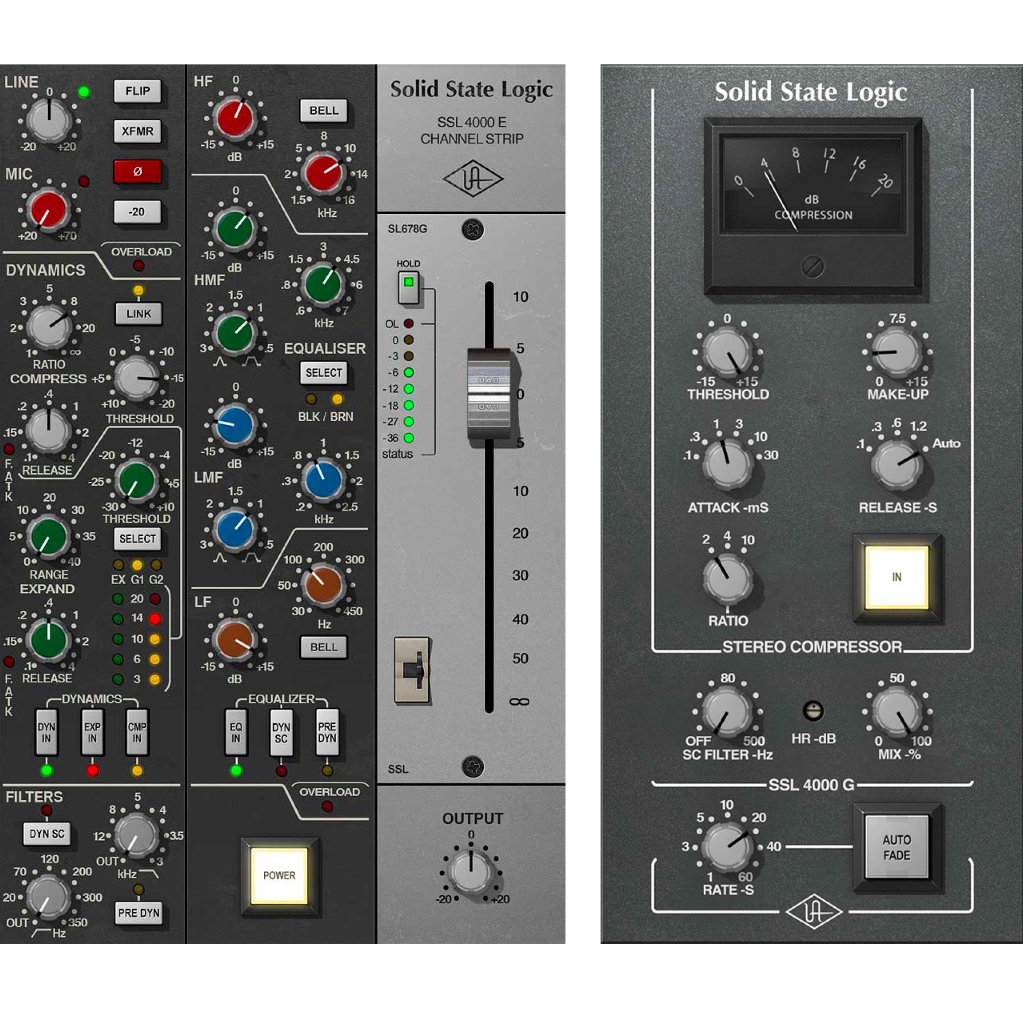 UAD Software SSL 4000 Series Console Bundle - Gearlounge