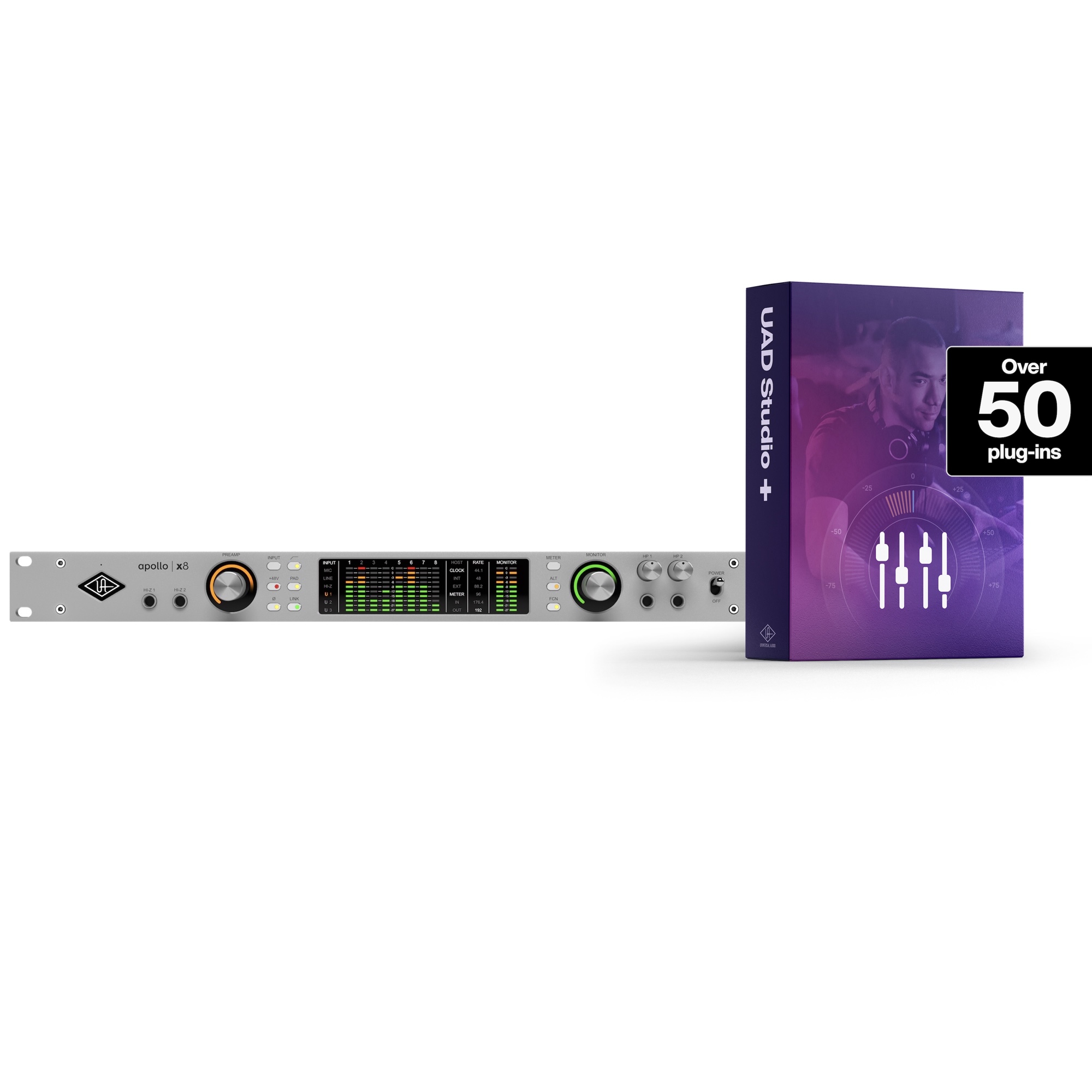 Universal Audio Apollo x8 Gen 2 Studio+ Edition - GEARLOUNGE