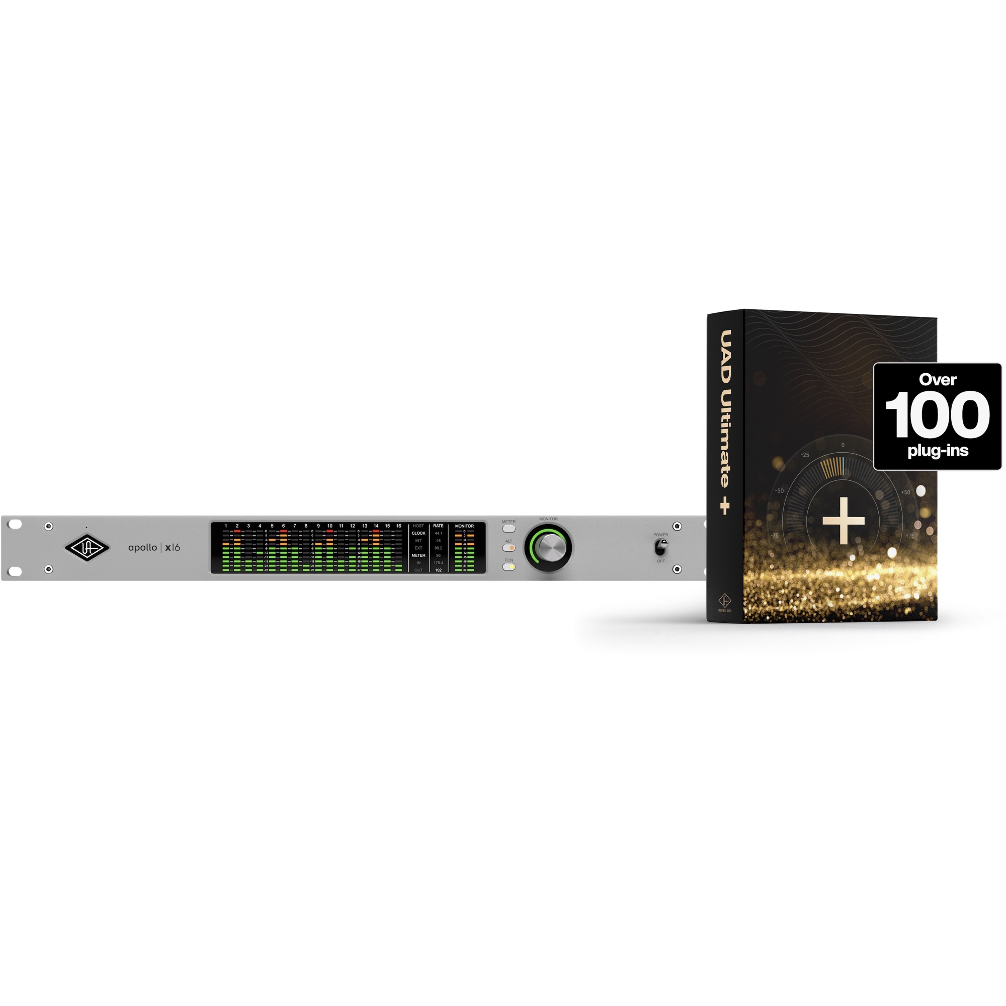 Universal Audio Apollo x16 Gen 2 Ultimate+ Edition - GEARLOUNGE