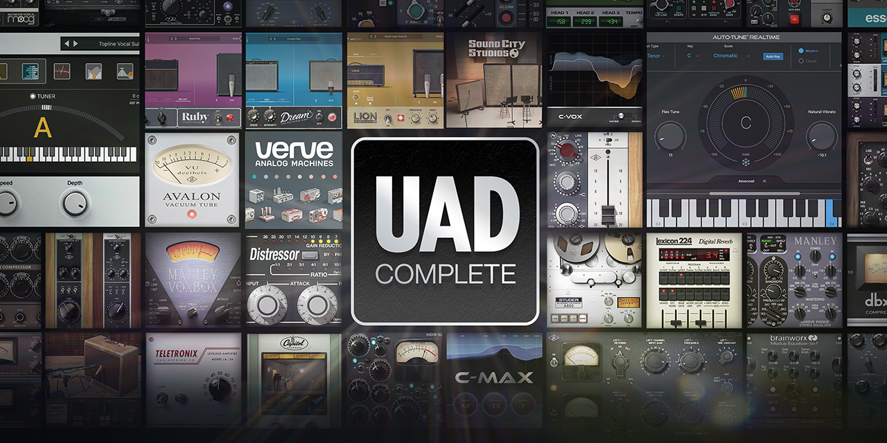 [UAD Software] Ultimate 13 & Complete 3 및 신규 네이티브 플러그인 출시 - GEARLOUNGE