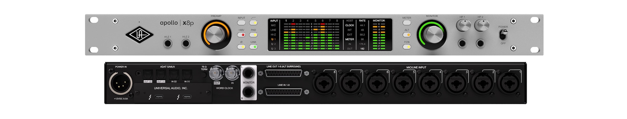 Universal Audio Apollo x8p Gen 2 Essentials+ Edition - Gearlounge