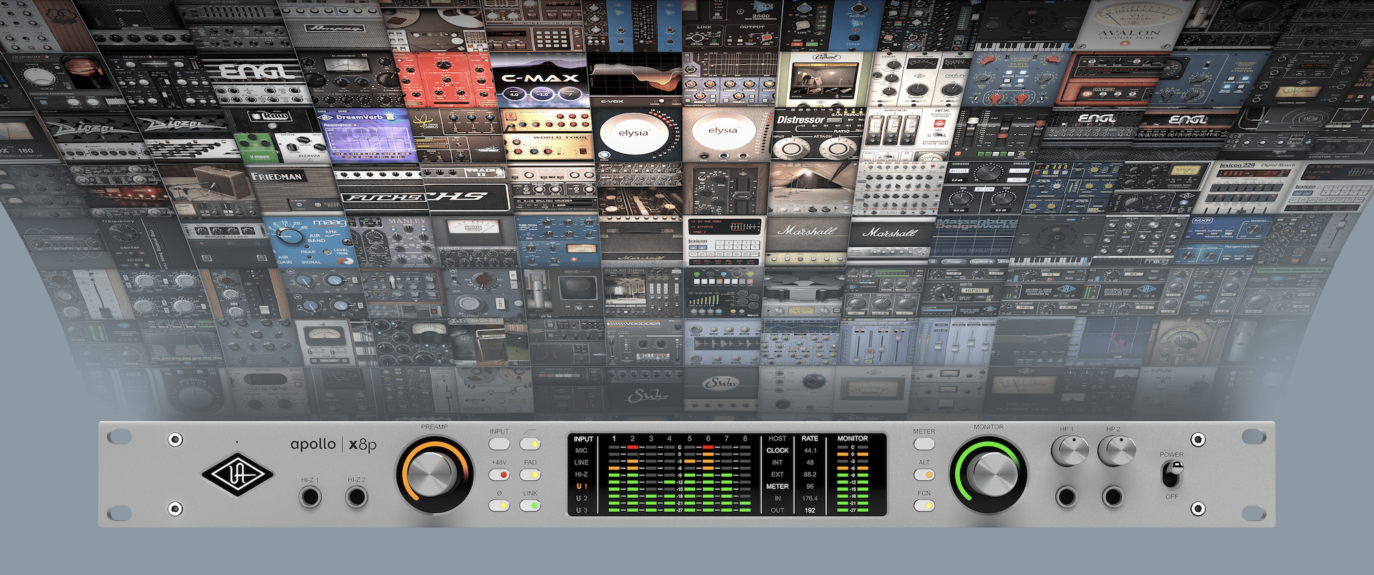 Universal Audio Apollo x8p Gen 2 Essentials+ Edition - GEARLOUNGE