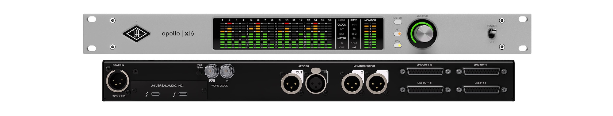 Universal Audio Apollo x16 Gen 2 Ultimate+ Edition - GEARLOUNGE