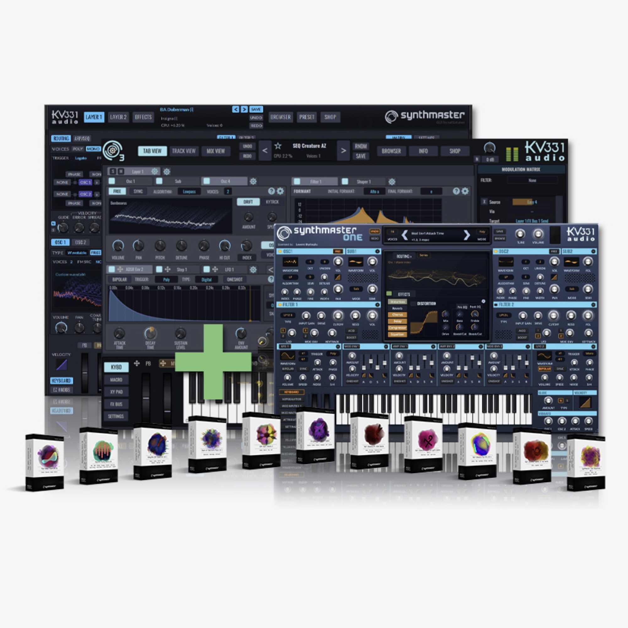 KV331 Audio SynthMaster Everything Bundle - Upgrade from SynthMaster ...