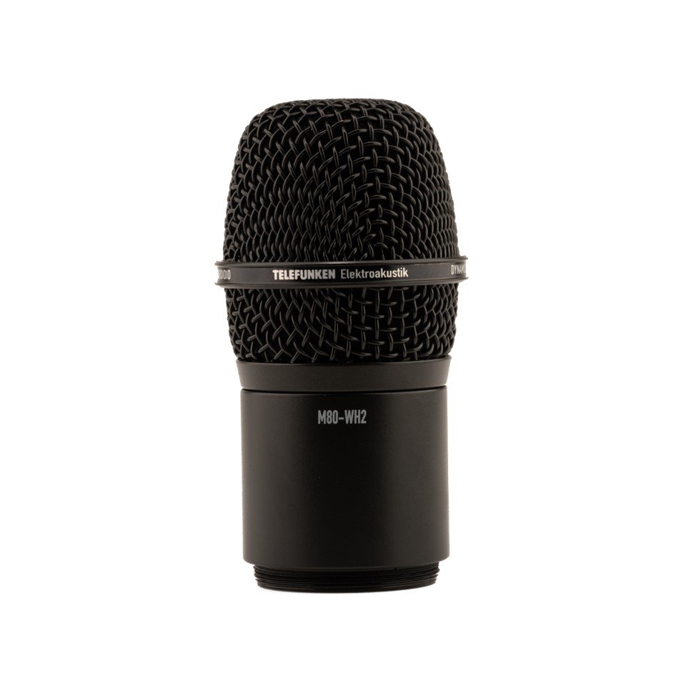 Telefunken M80-WH2 Wireless Capsule Black - Gearlounge