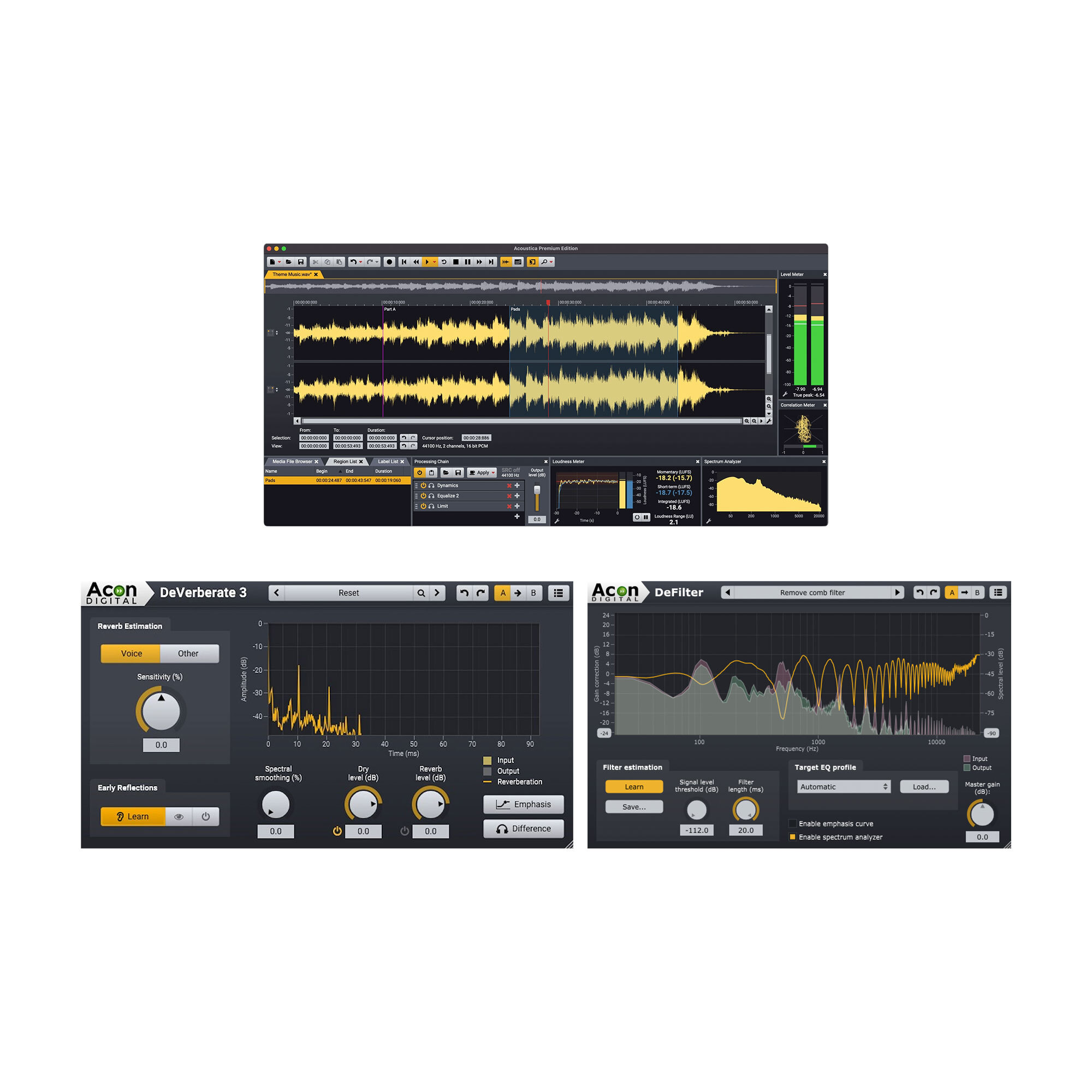 Acon Digital Acoustica Post Production Suite - Gearlounge