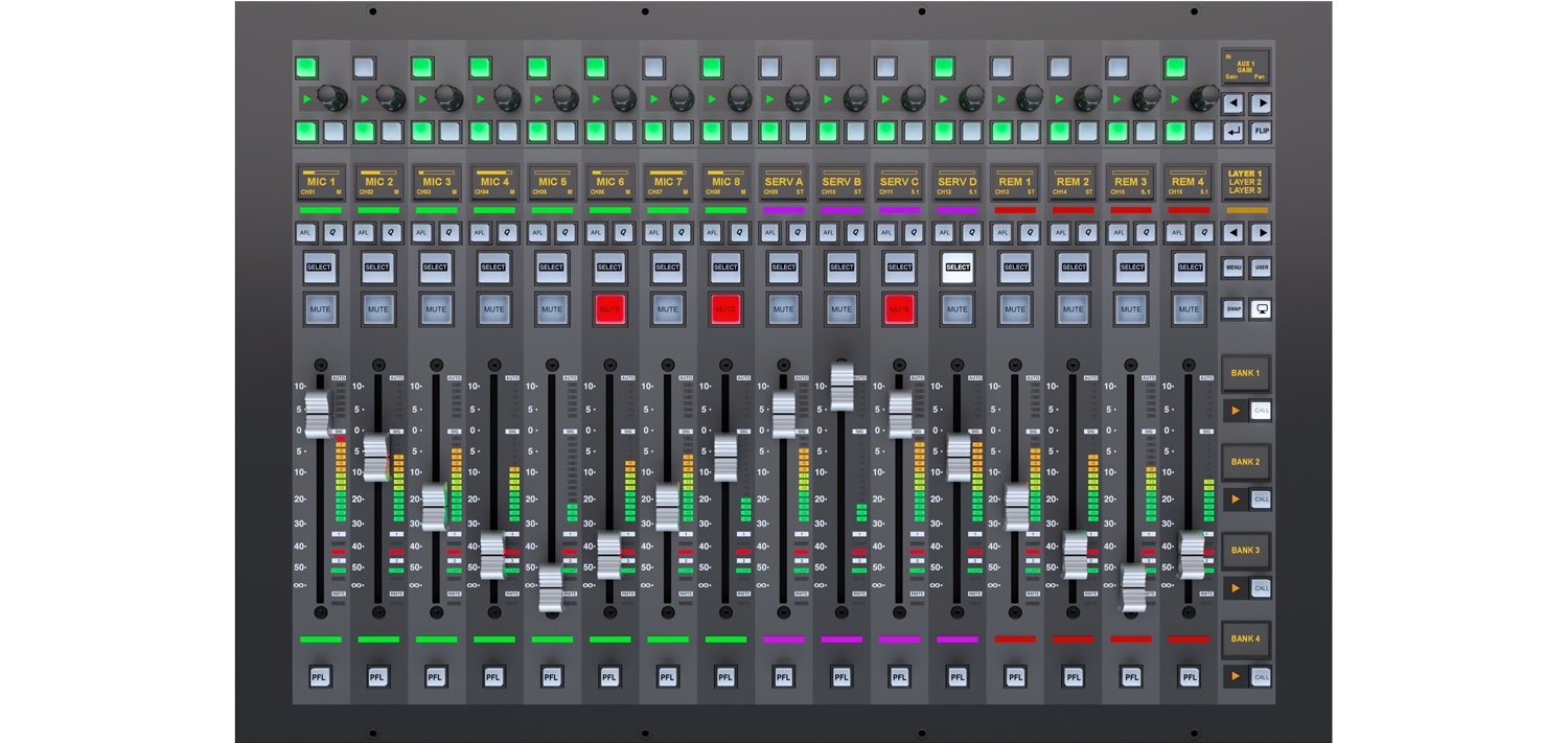 Solid State Logic Furniture Fader and Master Tiles - GEARLOUNGE