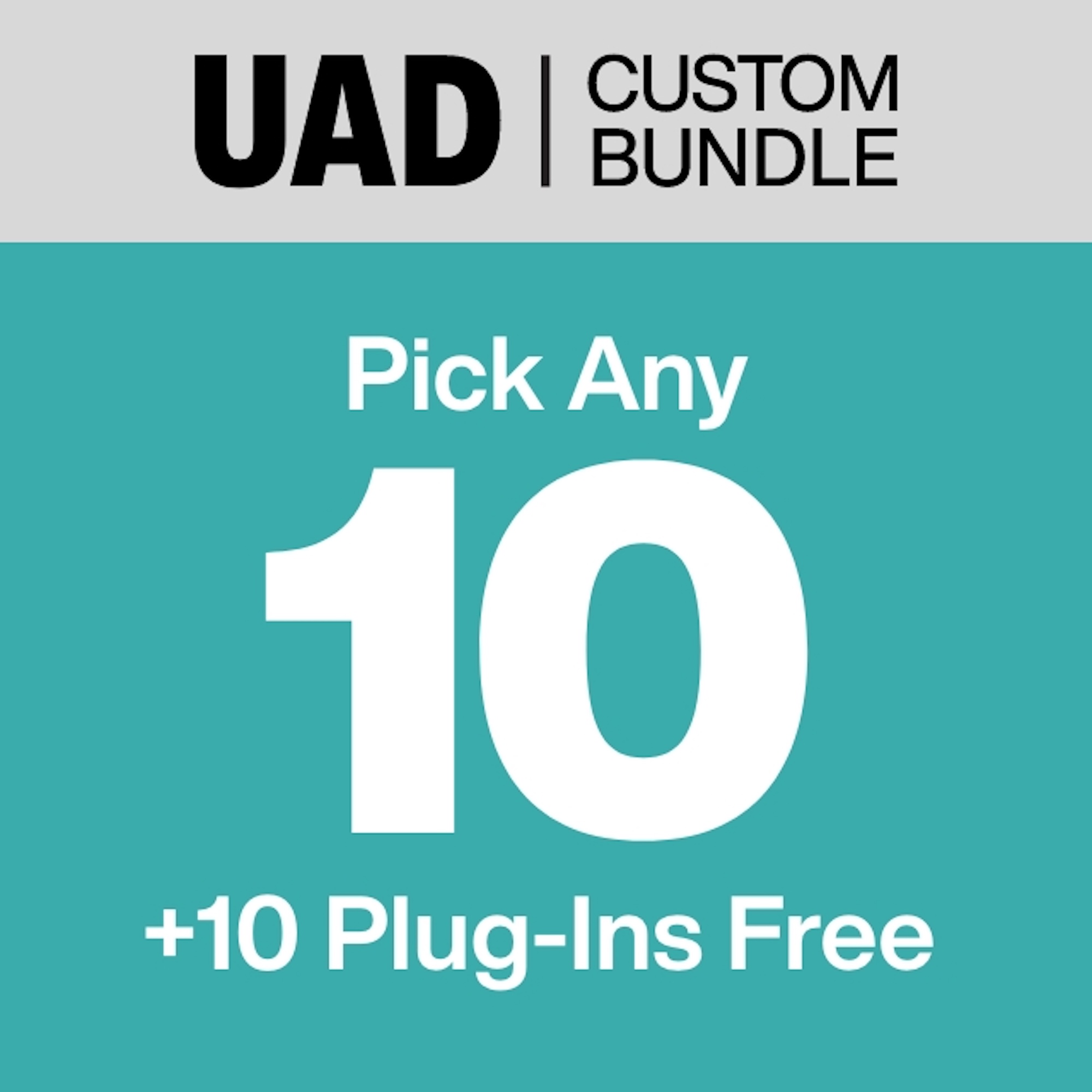 UAD Software Custom 10 Plus Bundle - Gearlounge