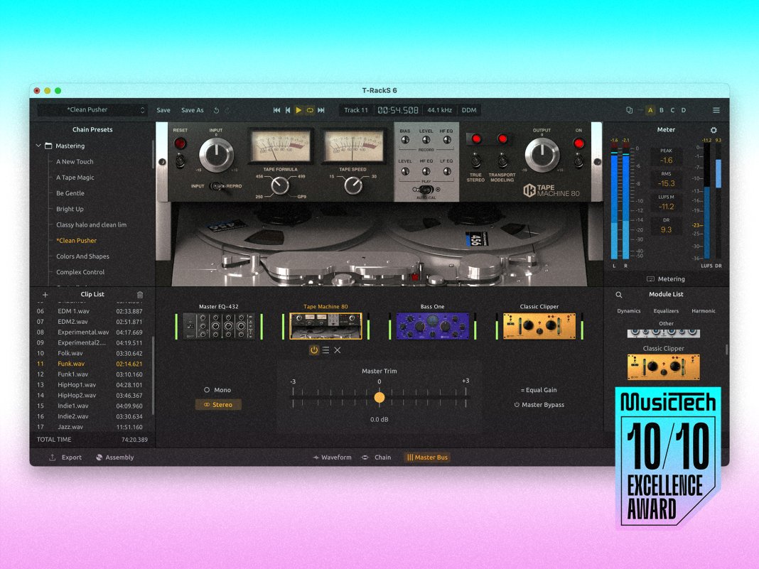 [IK Multimedia] 손쉽게 사용 가능한 믹싱 및 마스터링 툴, T-RackS 6 리뷰 (by MusicTech ...