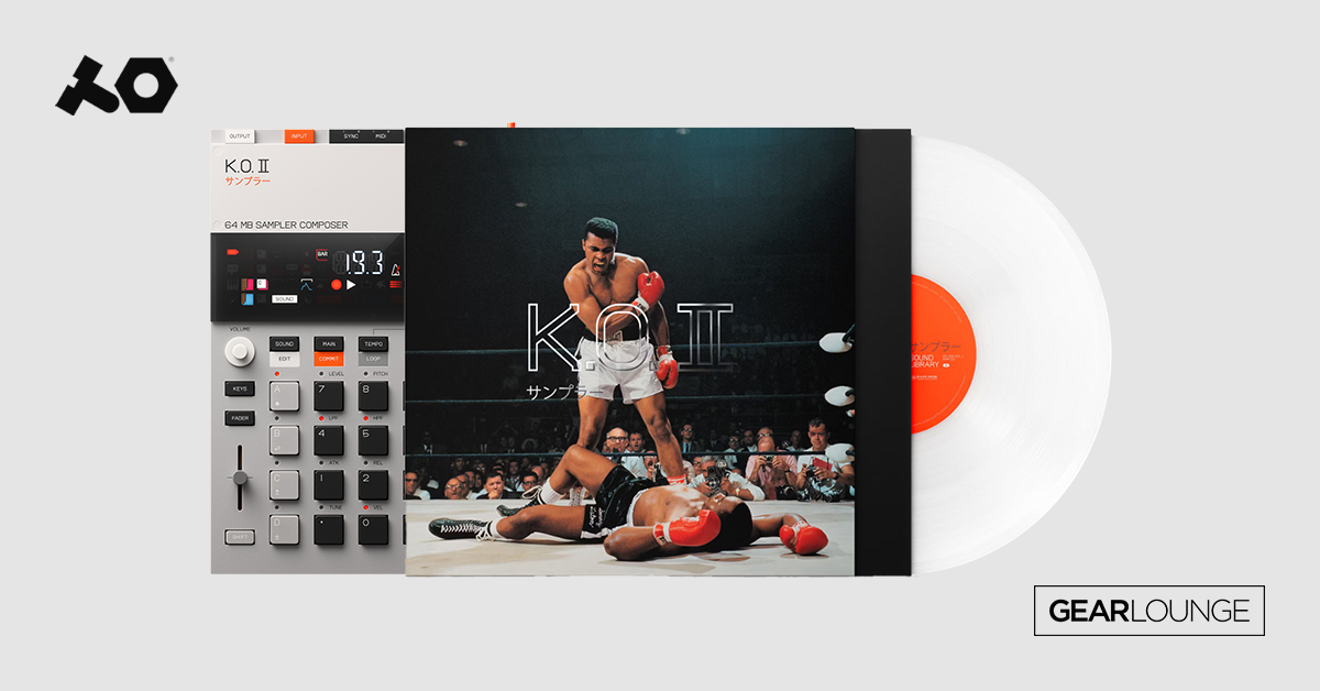 teenage engineering EP-133 K.O. II: the champ edition - GEARLOUNGE