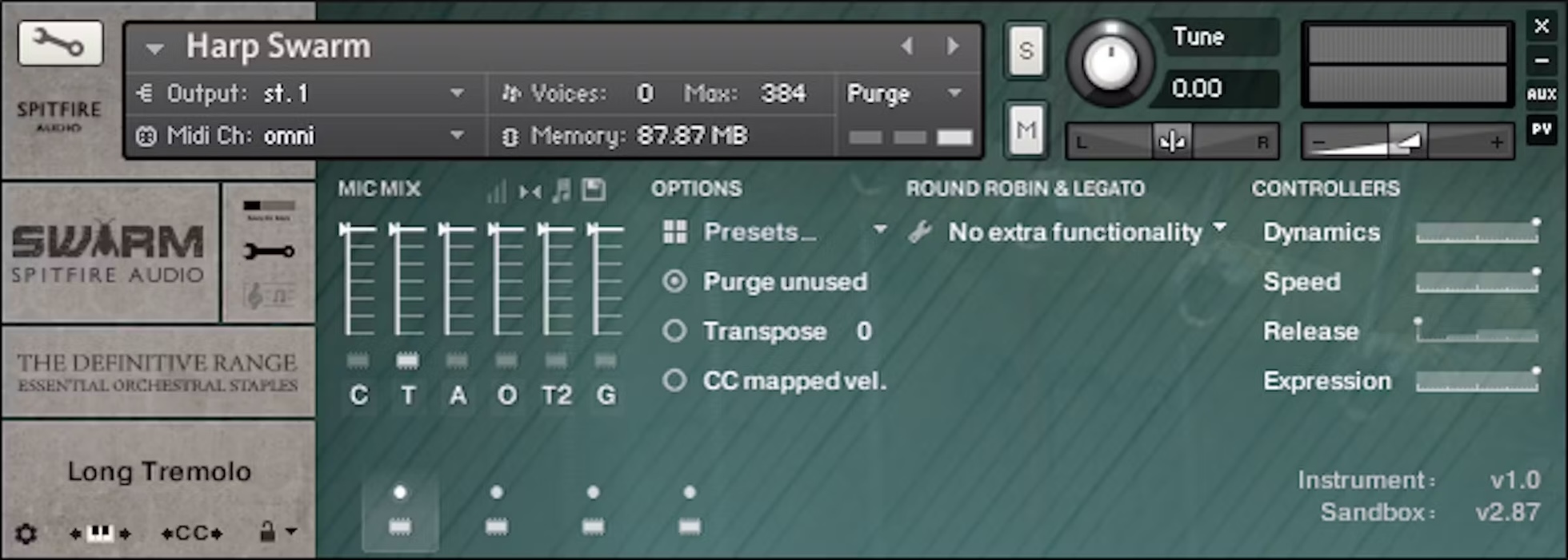 Spitfire Audio Harp Swarm - GEARLOUNGE