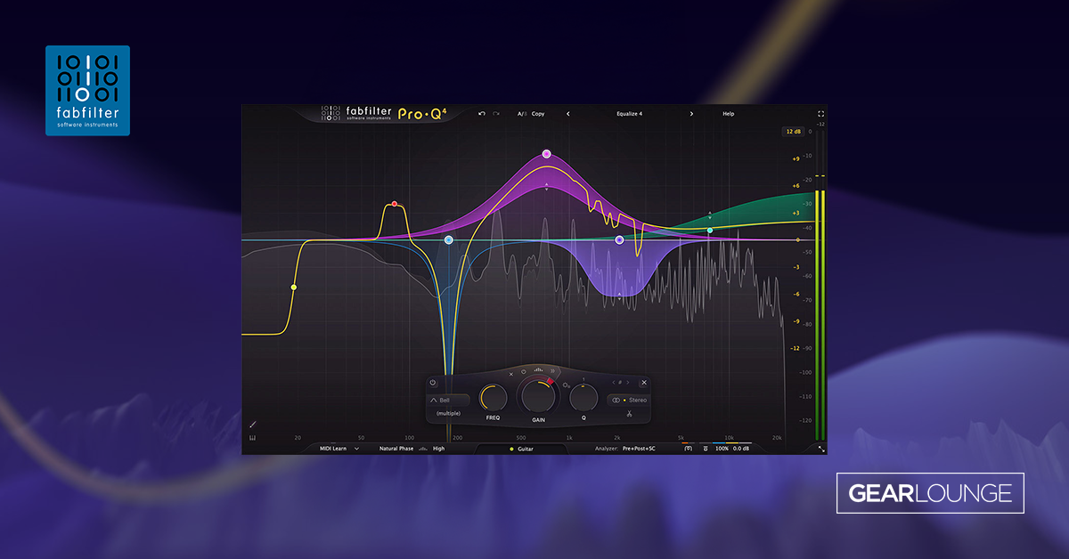 [FabFilter] Pro-Q 4 출시 - Gearlounge