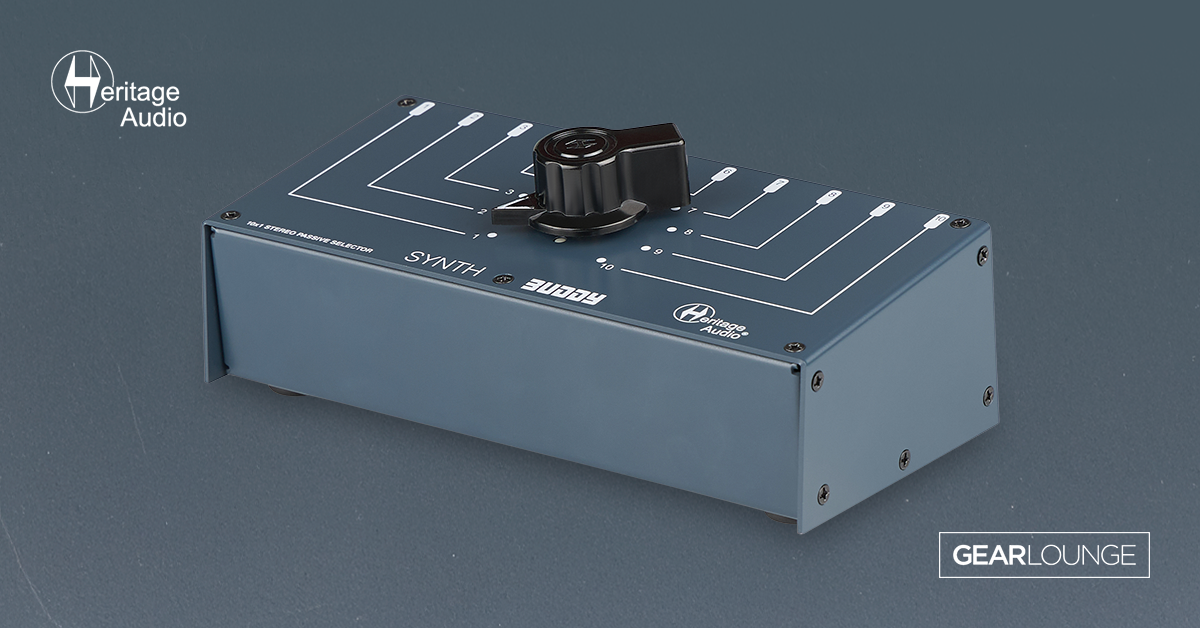 [Heritage Audio] SYNTH BUDDY 공개 - Gearlounge