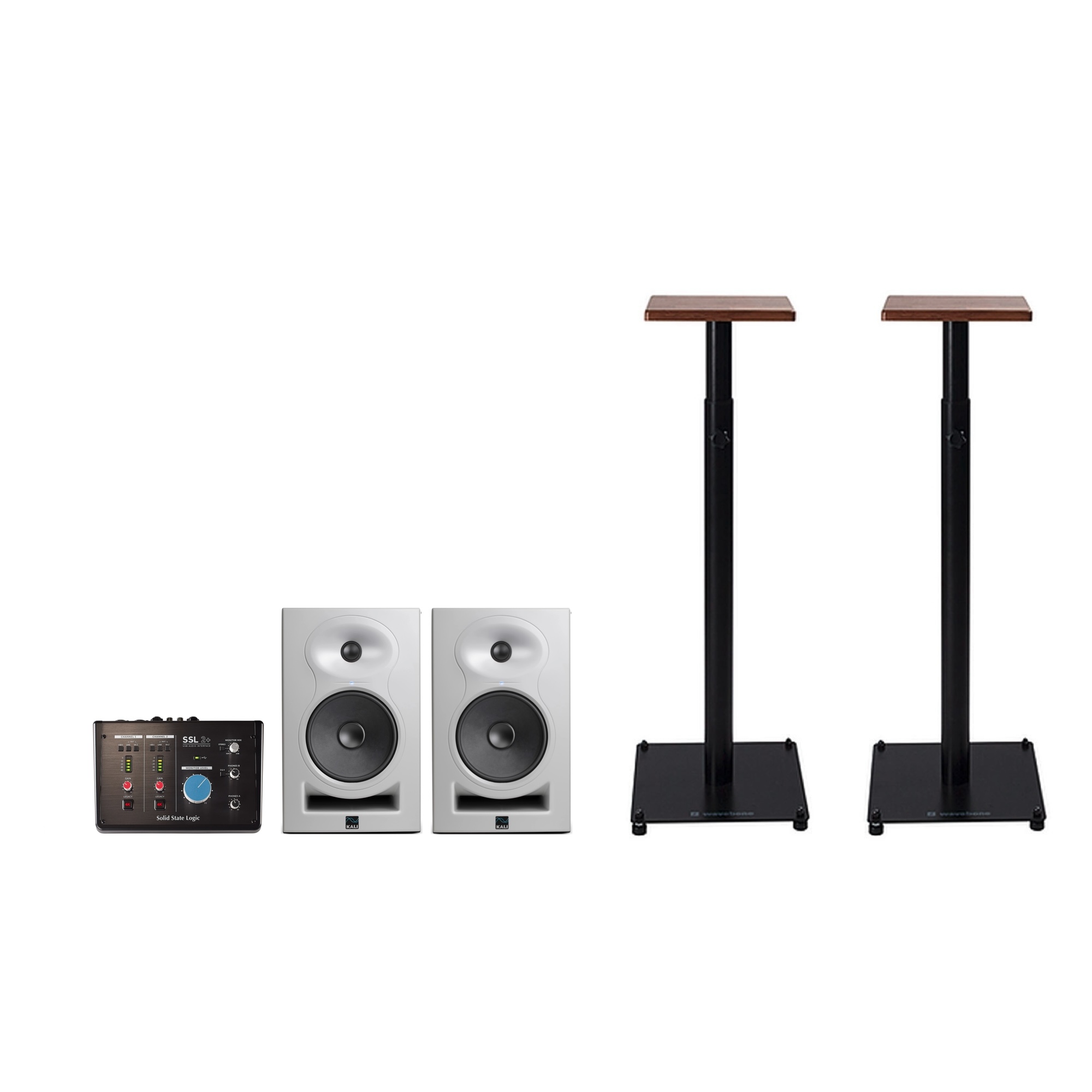 Solid State Logic × Kali Audio × Wavebone [기간 한정 번들] SSL 2+ + LP-6W V2 ...