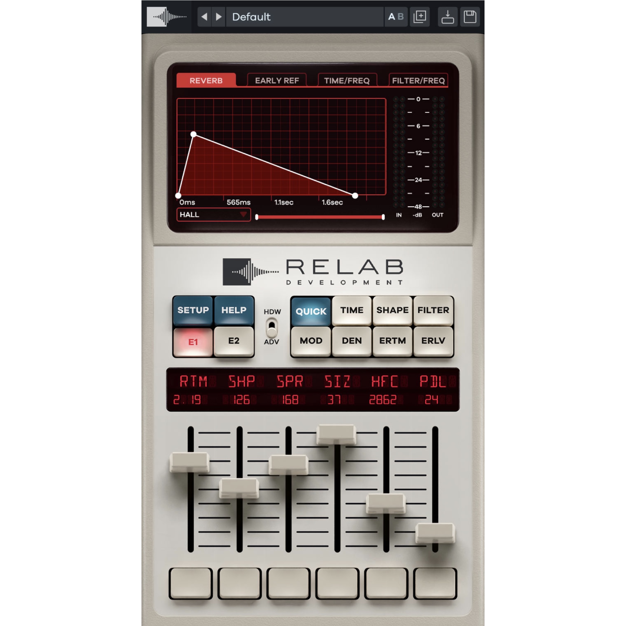 Relab Development LX480 Dual-Engine Reverb - Gearlounge
