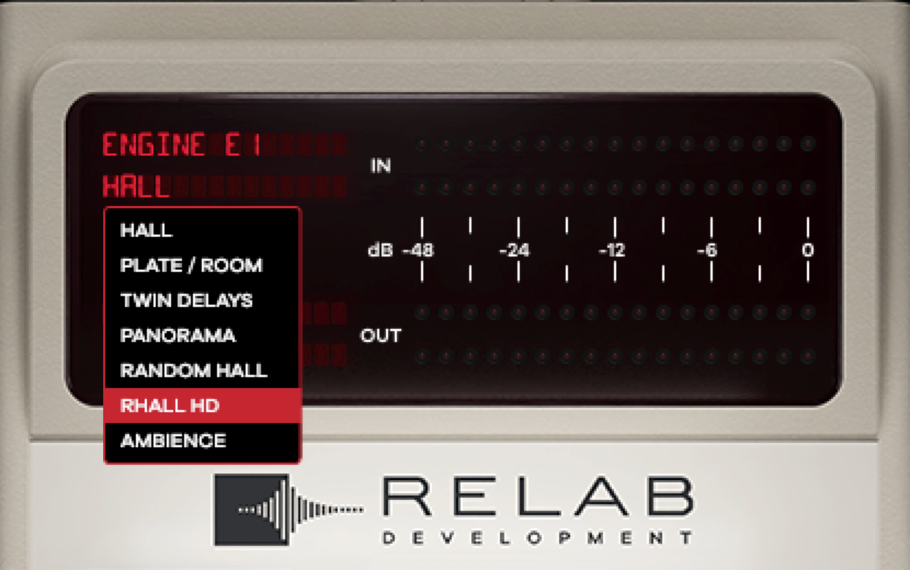 Relab Development LX480 Dual-Engine Reverb - Gearlounge