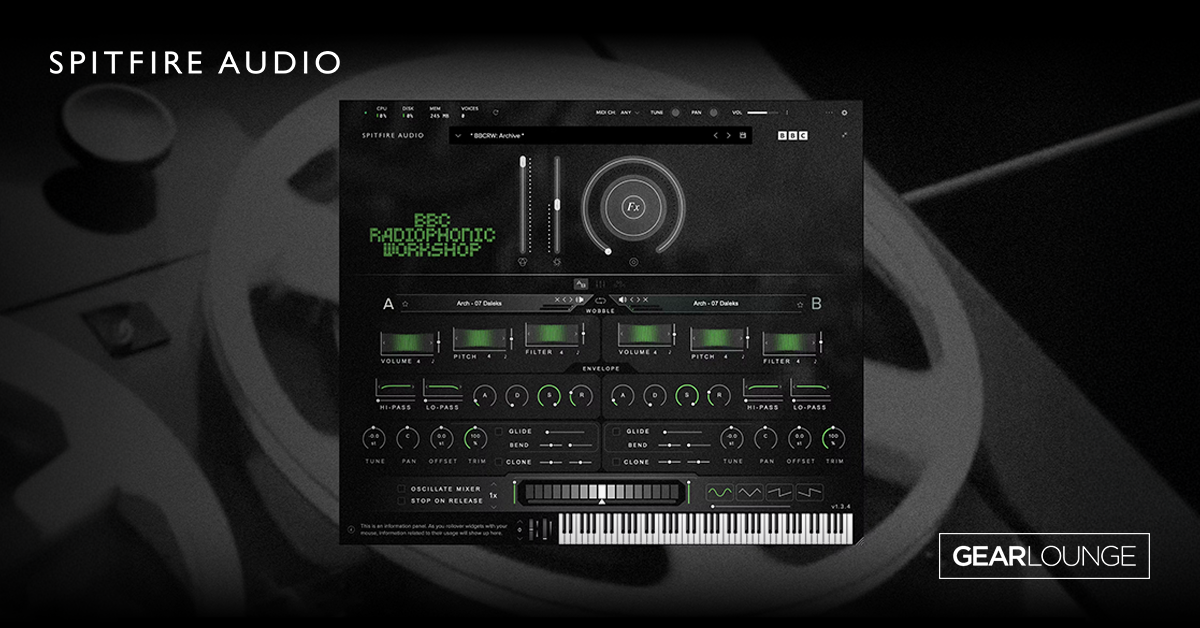 [Spitfire Audio] BBC Radiophonic Workshop 출시 - Gearlounge