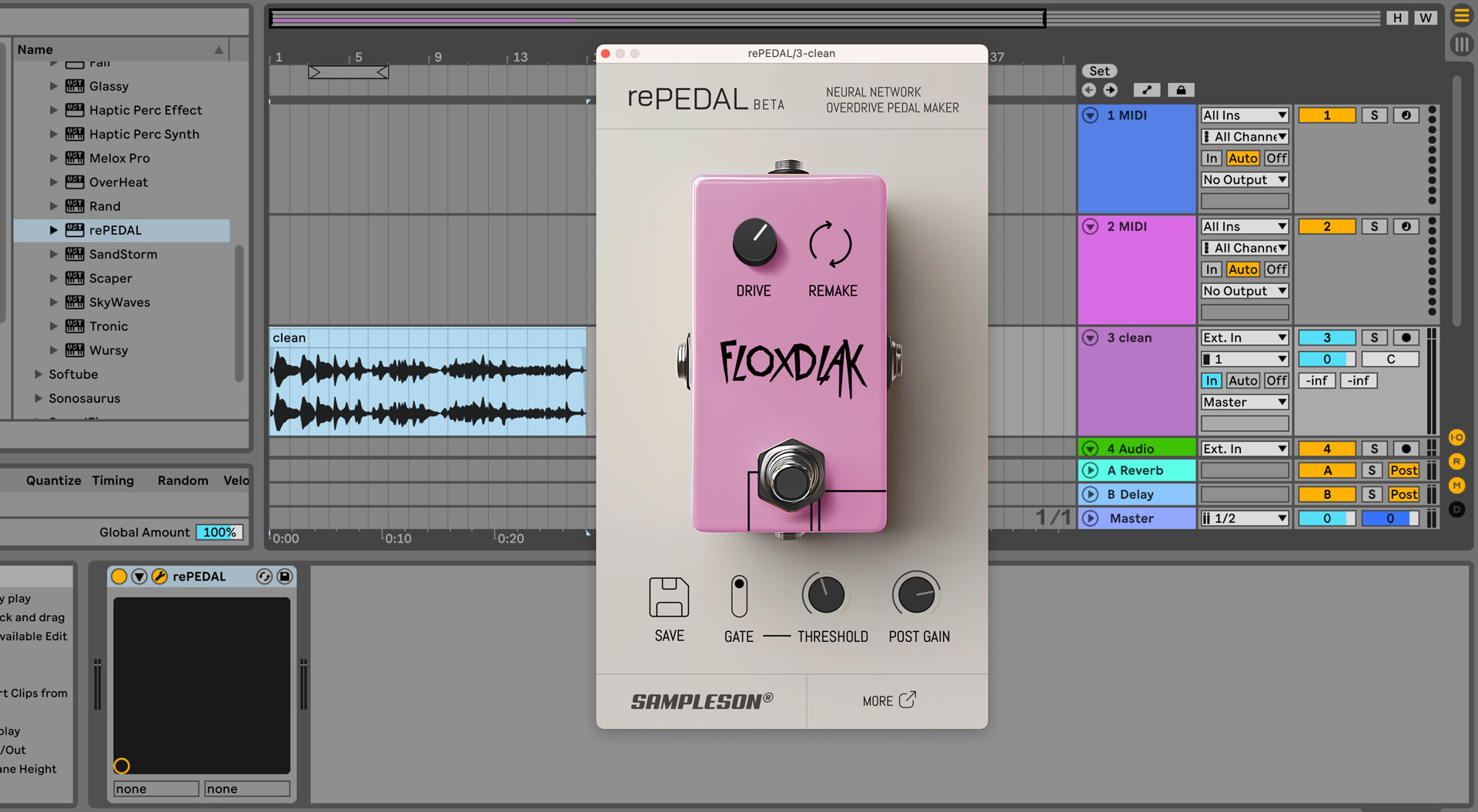 Sampleson rePEDAL - Gearlounge