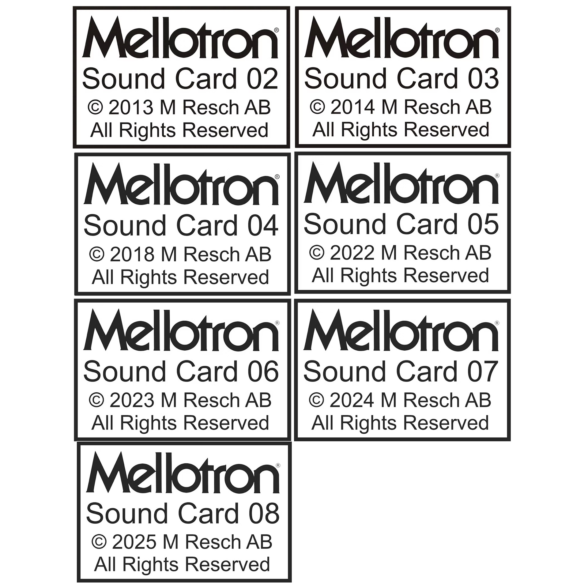 Mellotron Mellotron 7 Sound Card Bundle - GEARLOUNGE