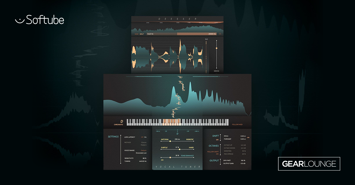 [Softube] Vocal Tuner & Deesser 출시 - Gearlounge