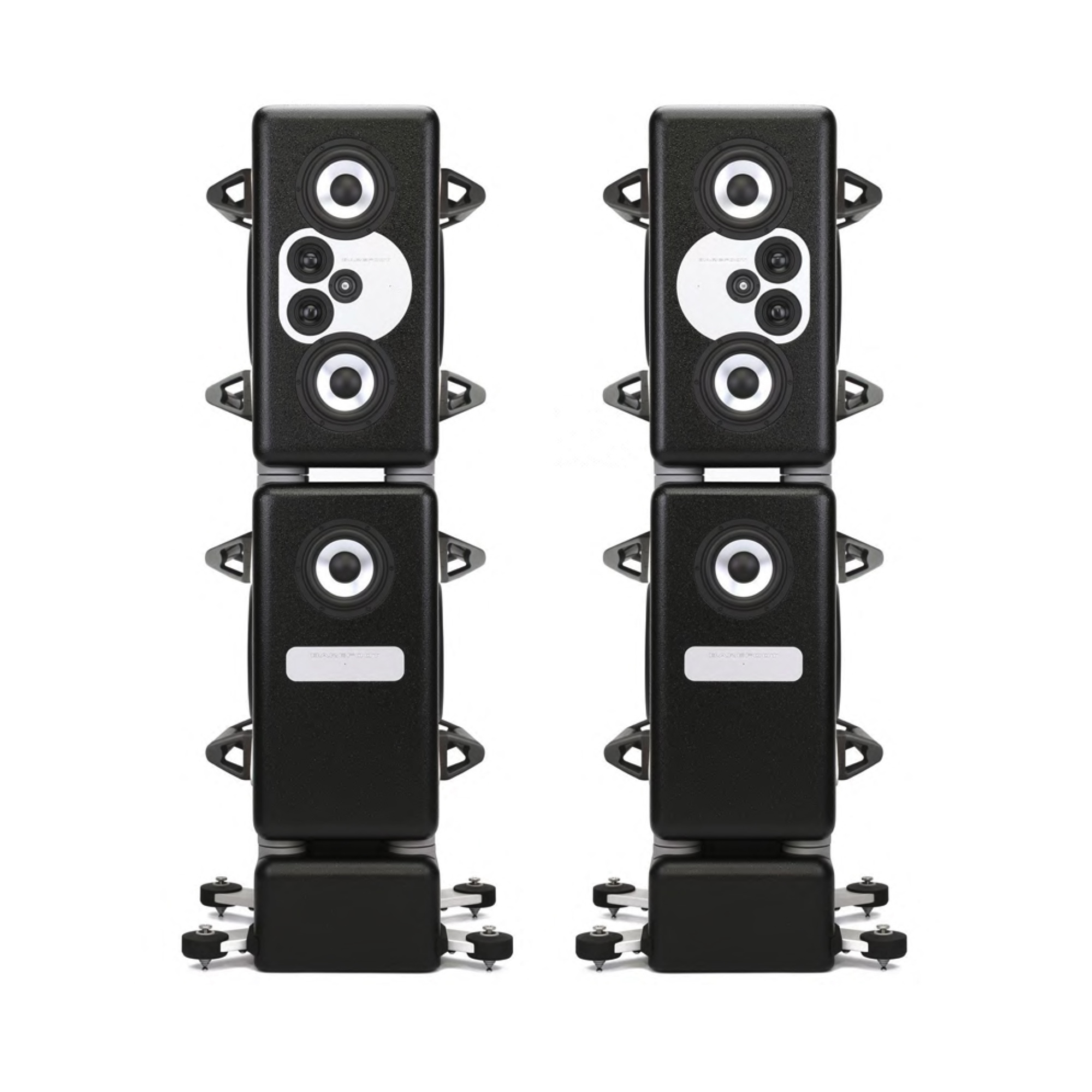 Barefoot Sound MasterStack12 (Pair, w/pedestals and handles) - Gearlounge