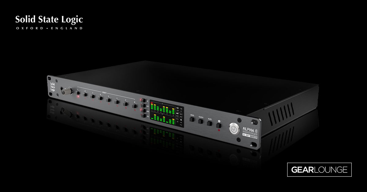 [Solid State Logic] ALPHA 8 출시 - Gearlounge