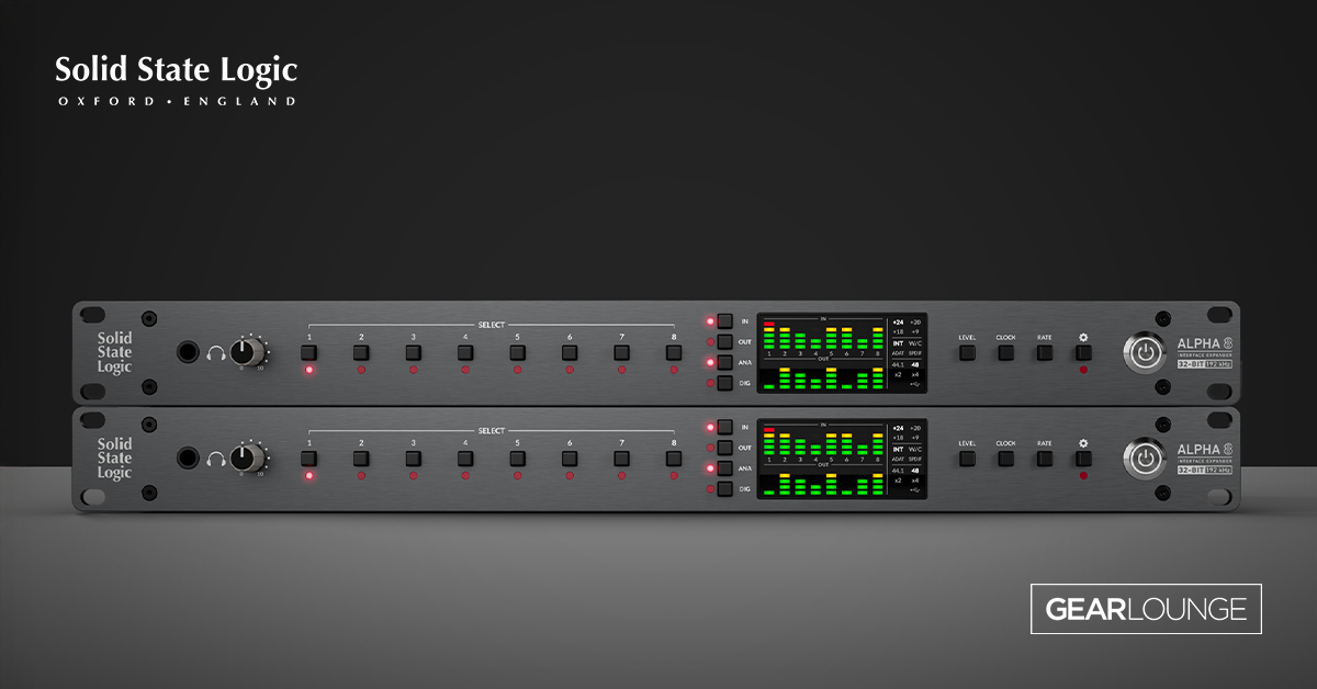 [Solid State Logic] ALPHA 8 리뷰 (by Sound On Sound) - GEARLOUNGE