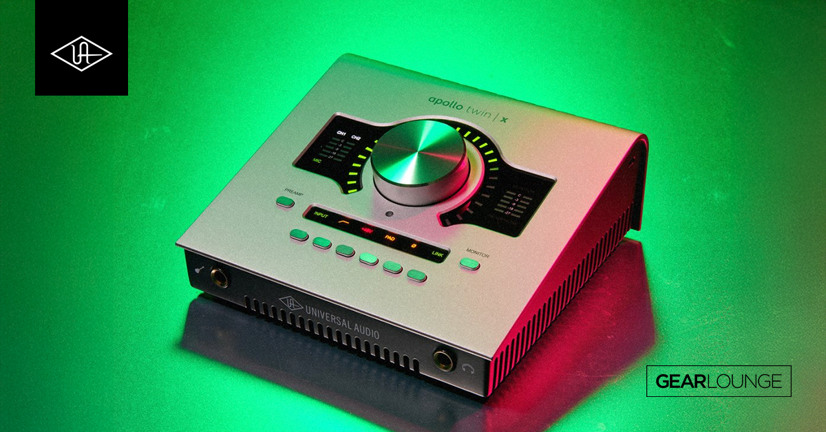 [Universal Audio] 작지만 분명한 변화, Apollo Twin X Gen 2 리뷰 (by MusicTech) - GEARLOUNGE