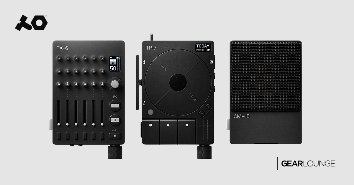 [teenage engineering] field system 시리즈 black 에디션 공개 - Gearlounge