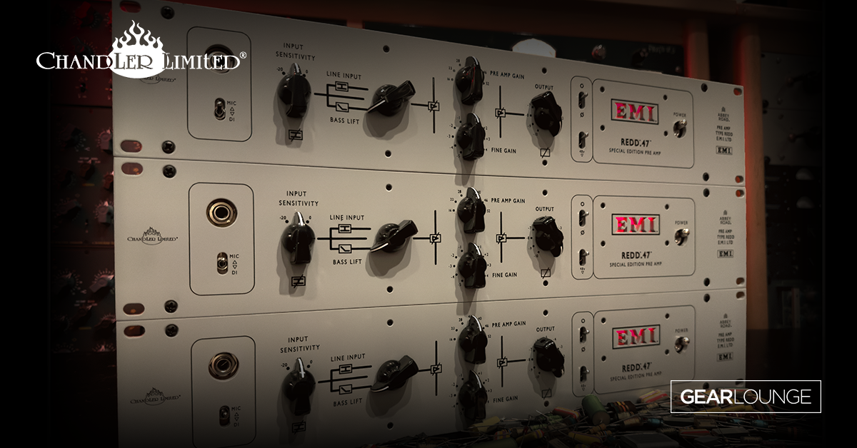 [Chandler Limited] REDD.47 Special Edition Pre Amp 공개 - Gearlounge
