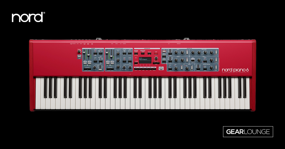 [Nord Keyboards] Nord Piano 6 73 출시 - GEARLOUNGE