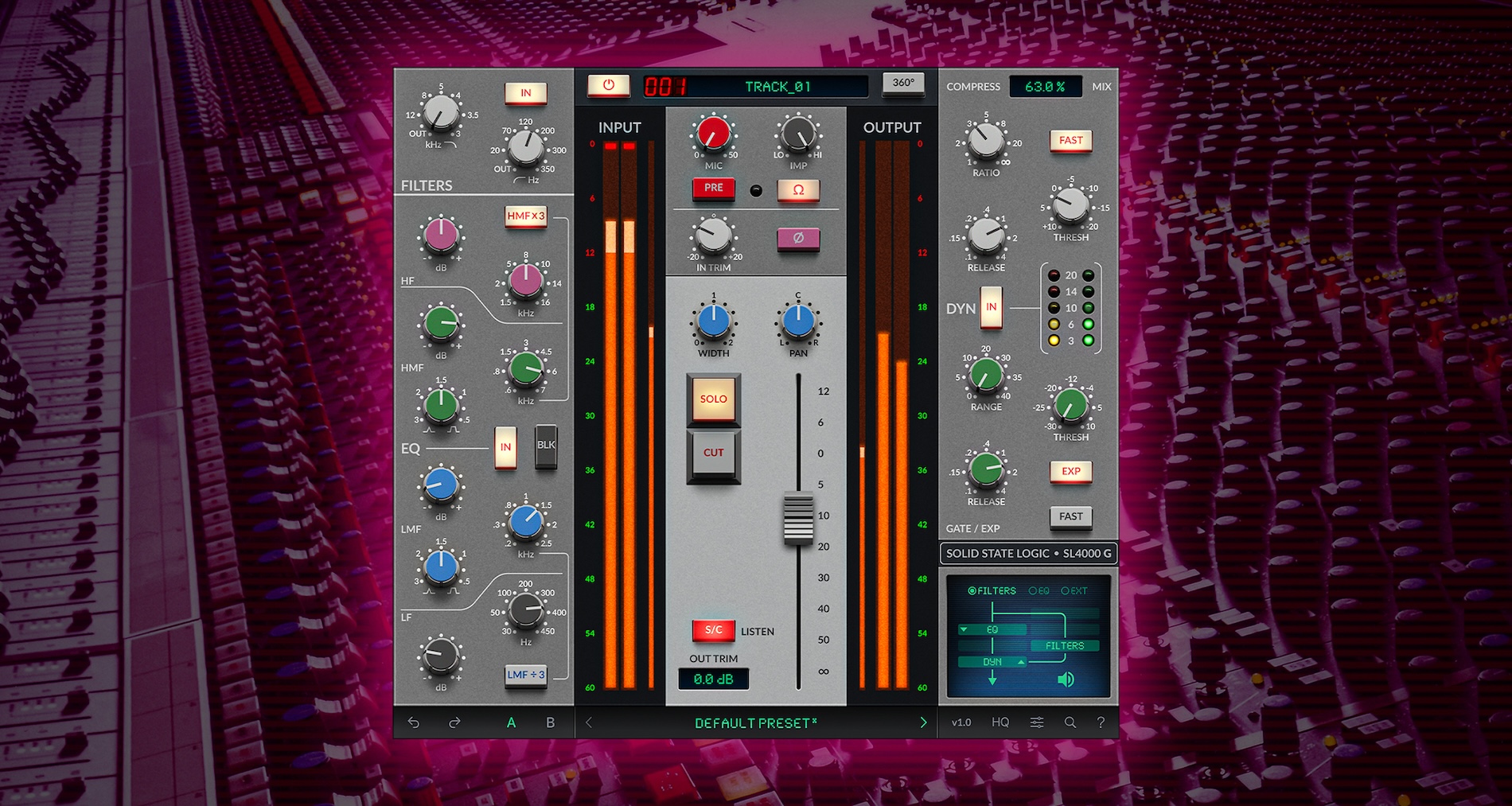 [Solid State Logic] SSL 4K G 출시 - GEARLOUNGE