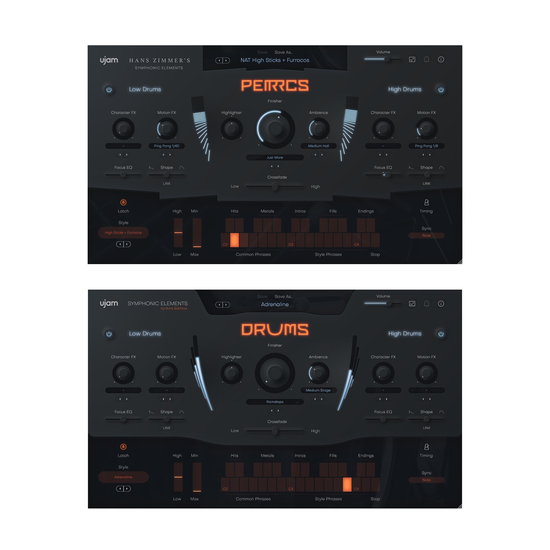 ujam PERRCS & DRUMS - Gearlounge