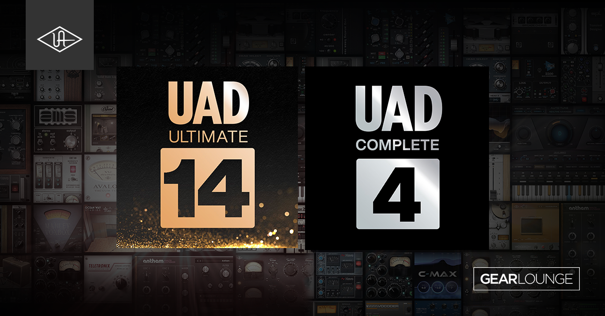 [UAD Software] Ultimate 14 & Complete 4 출시 - GEARLOUNGE