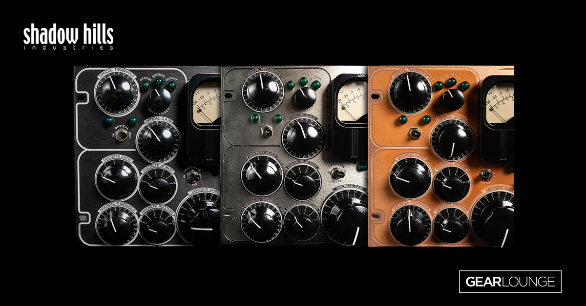 [Shadow Hills] 기어라운지 20주년 기념, Mastering Compressor Class-A 발표 - GEARLOUNGE
